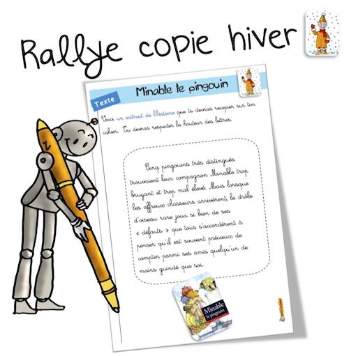 Rallye copie Hiver | Bout de Gomme